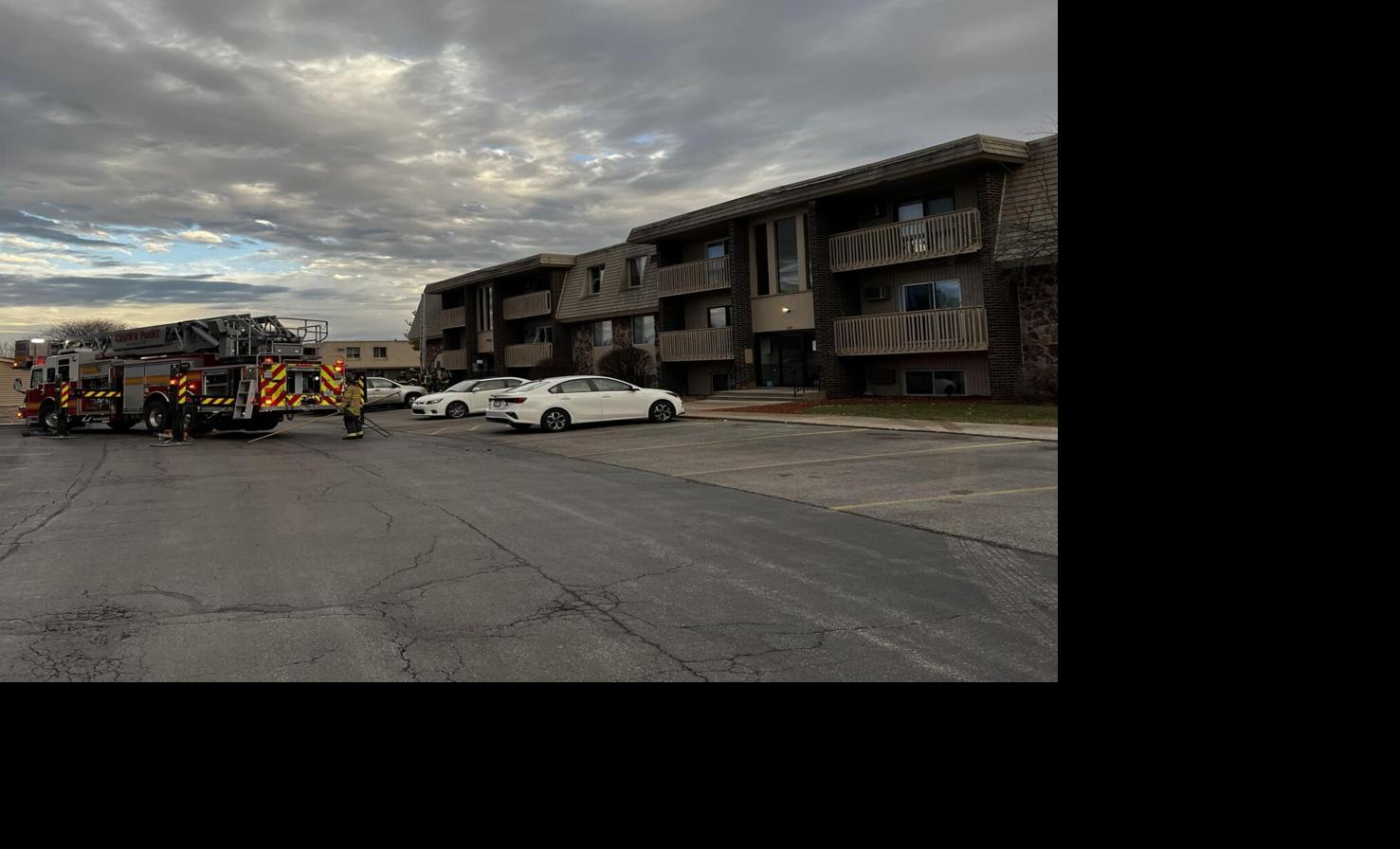 Crown Point apartment fire contained to one unit; no injuries reported