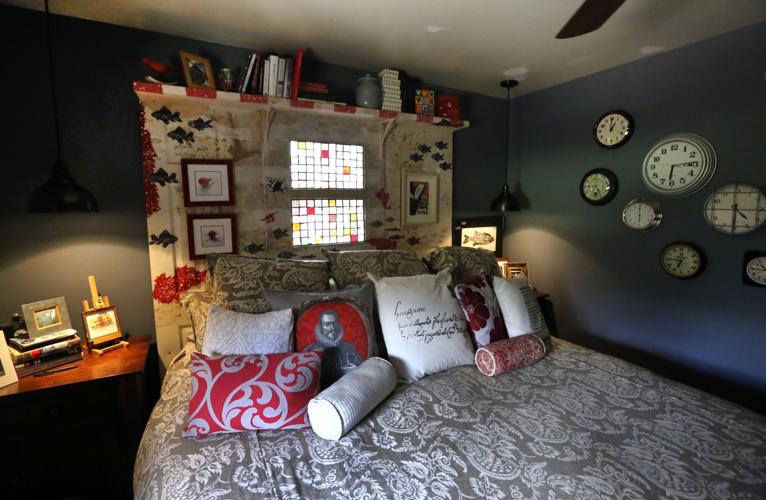 Two artists create one-of-a-kind artwork in Munster house