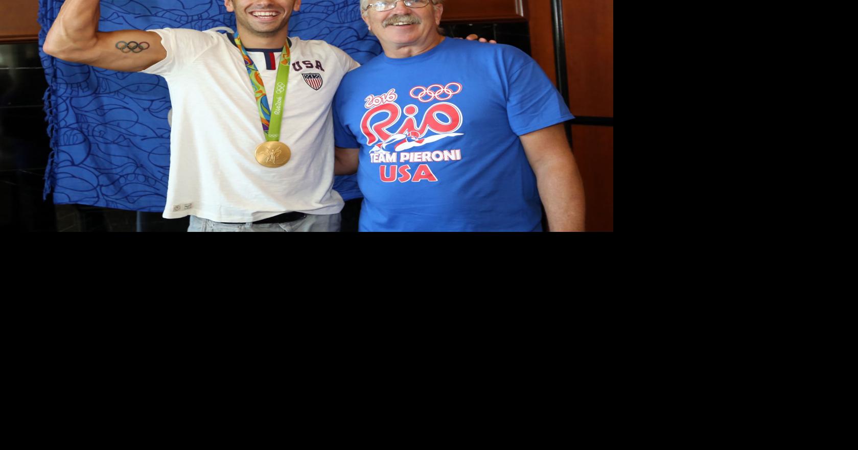 Chesterton honors Olympic gold medalist Blake Pieroni