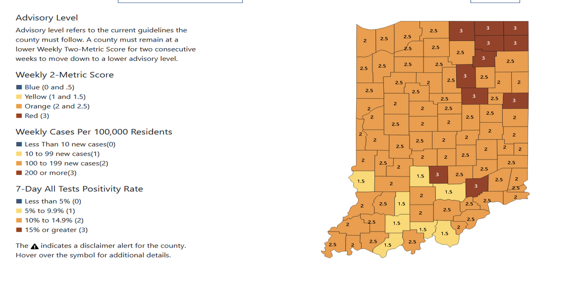 Indiana COVID-19 cases surging even before Omicron variant arrives