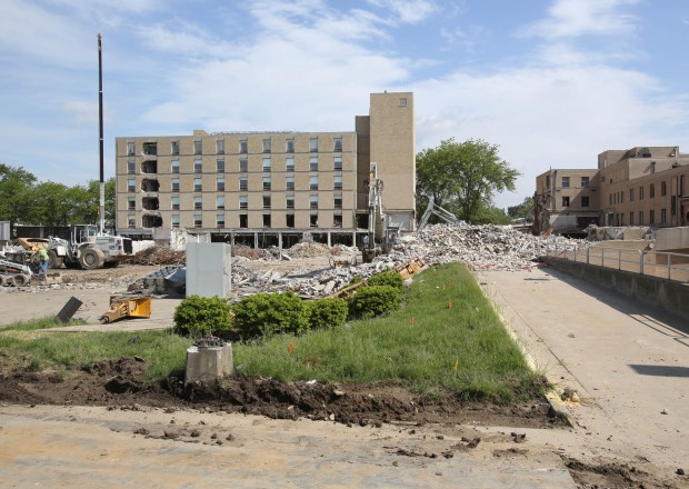 Demolition begins on old Porter Hospital