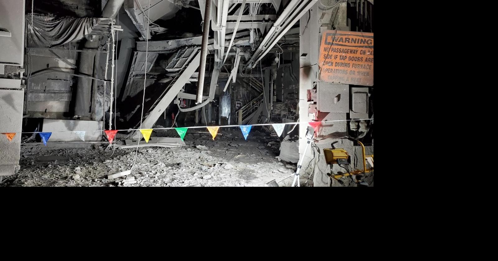 Explosion rocks ArcelorMittal Friday