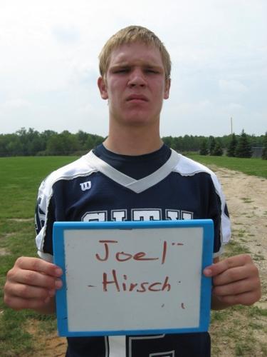Michigan City quarterback Joel Hirsch grasps his opportunity