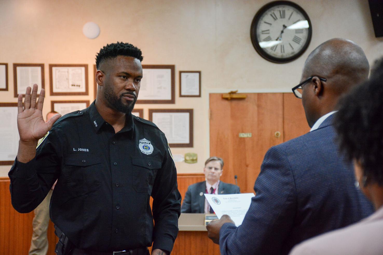 TV co-host Merrillville's first auxiliary police officer