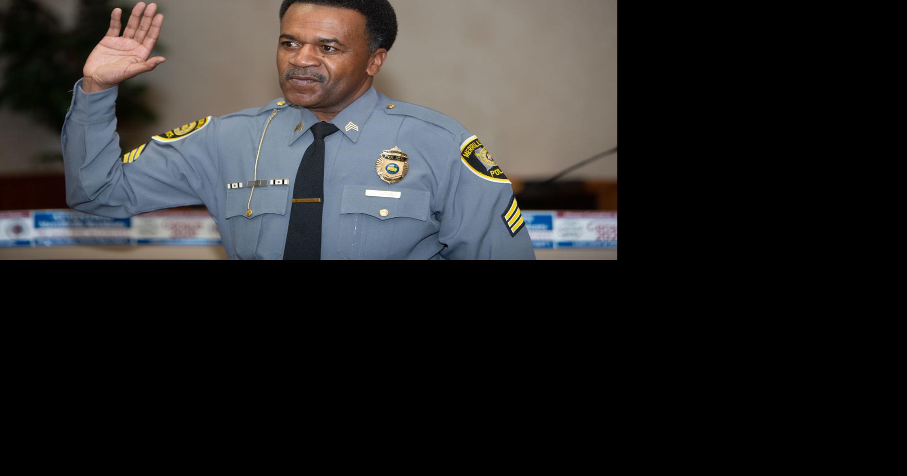 Merrillville swears in first black police chief