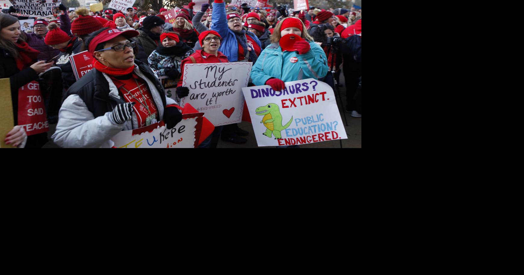 Hoosier teachers want right to collectively bargain school working ...