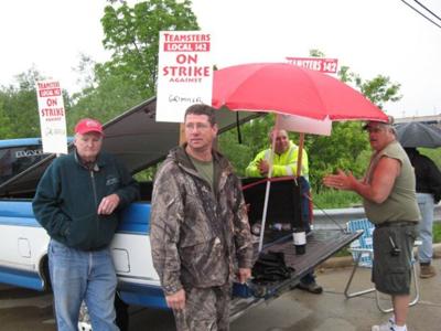 Teamsters Local 142 members go on strike