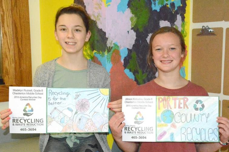 Students’ art featured on billboards to promote recycling