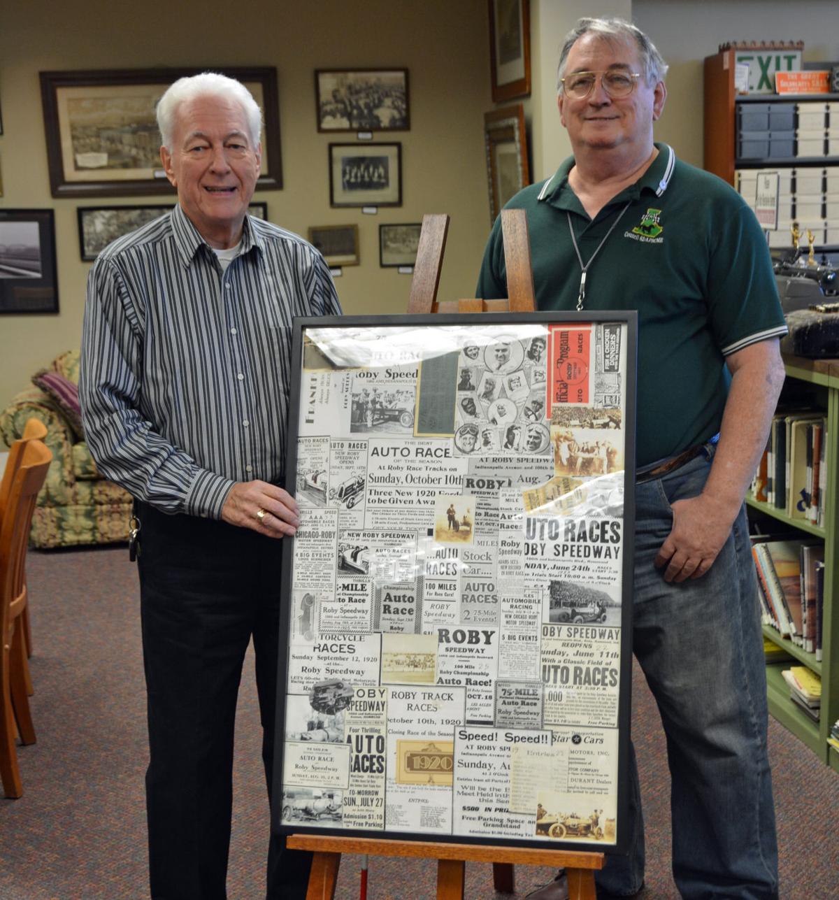 Roby Speedway history preserved at library