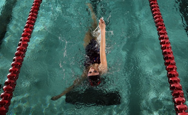 Crown Point's Holly Schuster brings ability, versatility to swim team