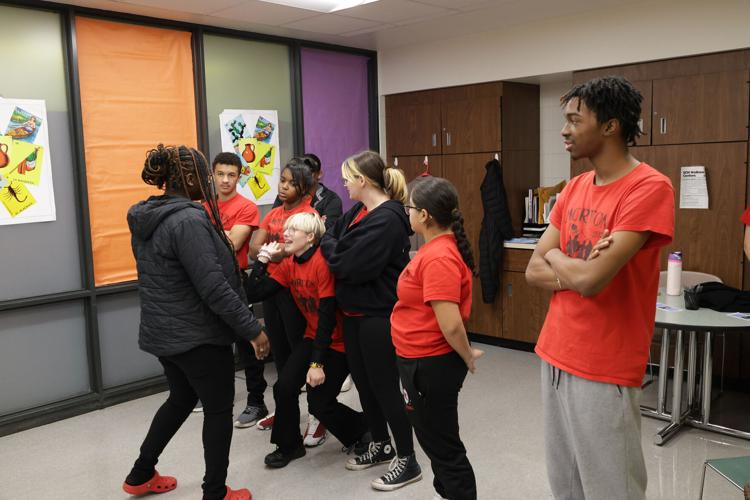 Teens assisting teens mission of Natural Helpers