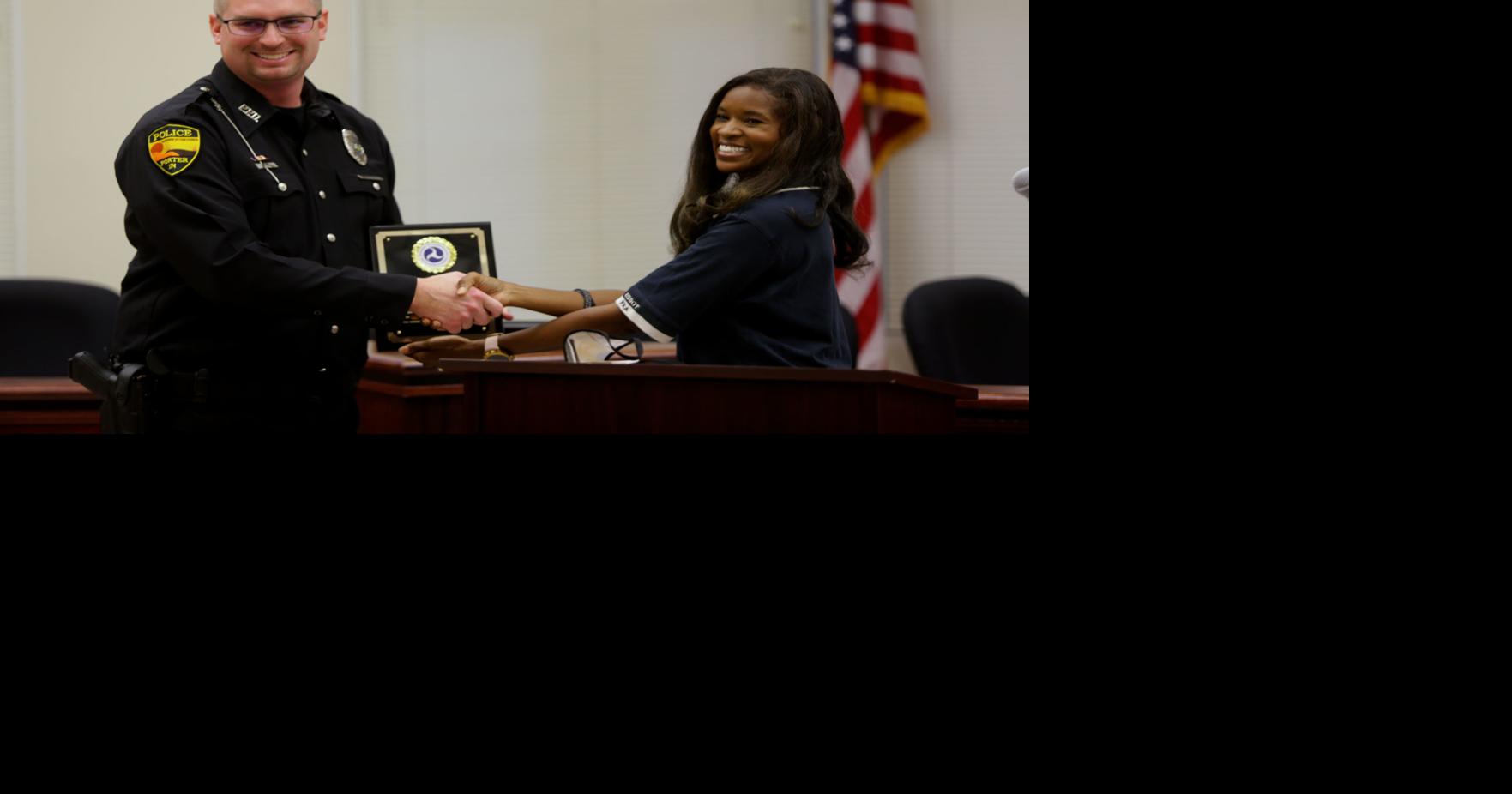 Porter officer honored for saving man’s life