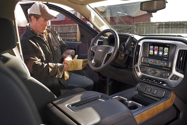 Chevy Silverado truck designed for tough jobs