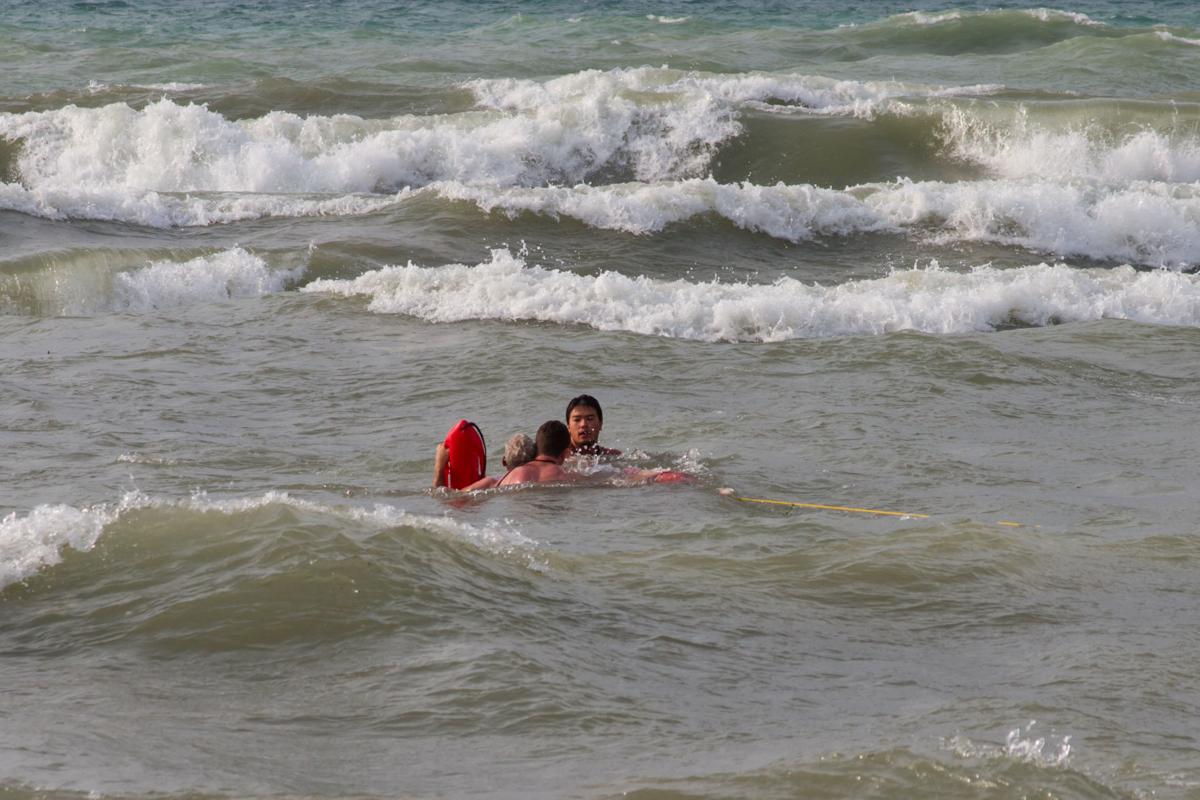 Dangerous waves: Three people in a week rescued from Lake Michigan ...