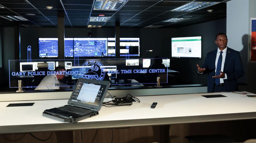 Gary officials introduce tech-driven Real Time Crime Center