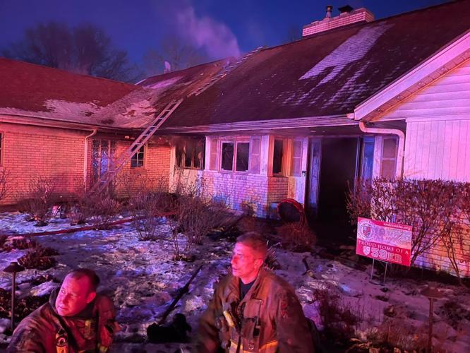 Fire departments extinguish Merrillville house fire; family temporarily ...