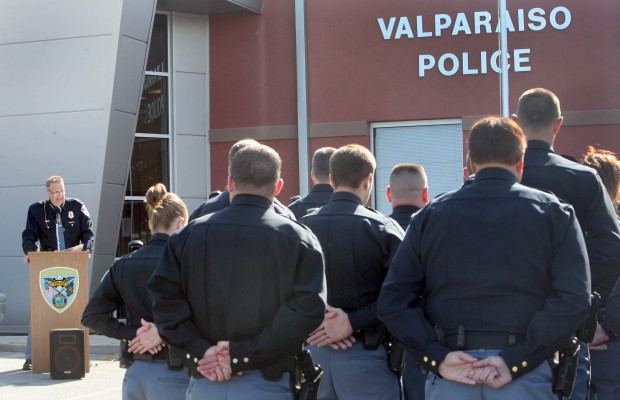 Valparaiso celebrates officers' dedication, service