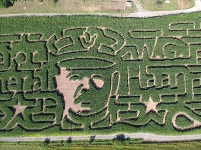Kregel's Pumpkin Patch corn maze commemorates World War I general
