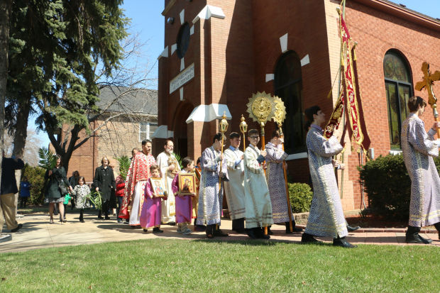 Eastern Orthodox service puts children first