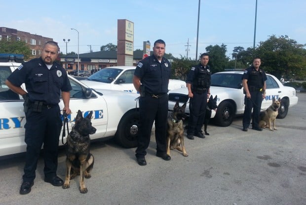 Gary police welcome canine unit additions