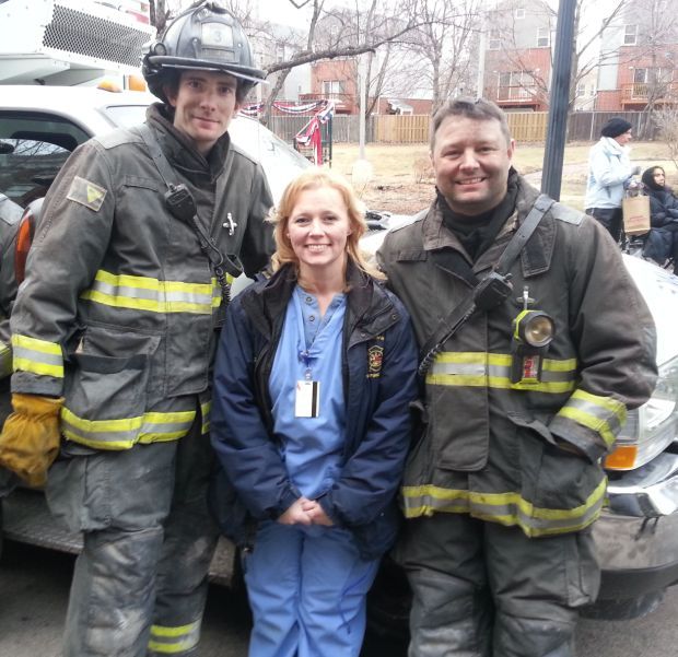 Nurse and firefighter a star on and away from the small screen