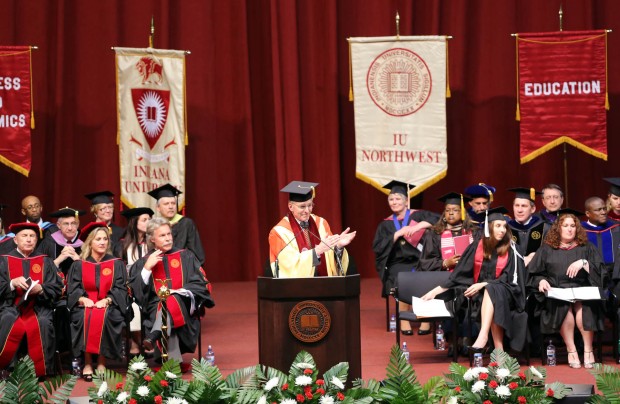 IUN grads revel in their successes at commencement in Gary