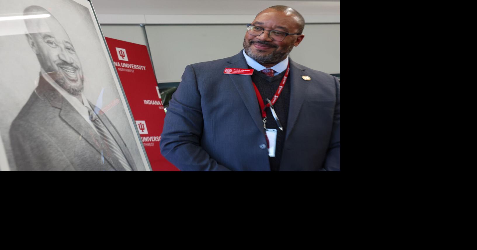 IUN unveiled the portrait for its ninth chancellor.