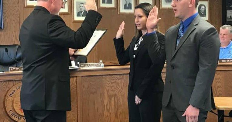 Two new officers join Crown Point Police
