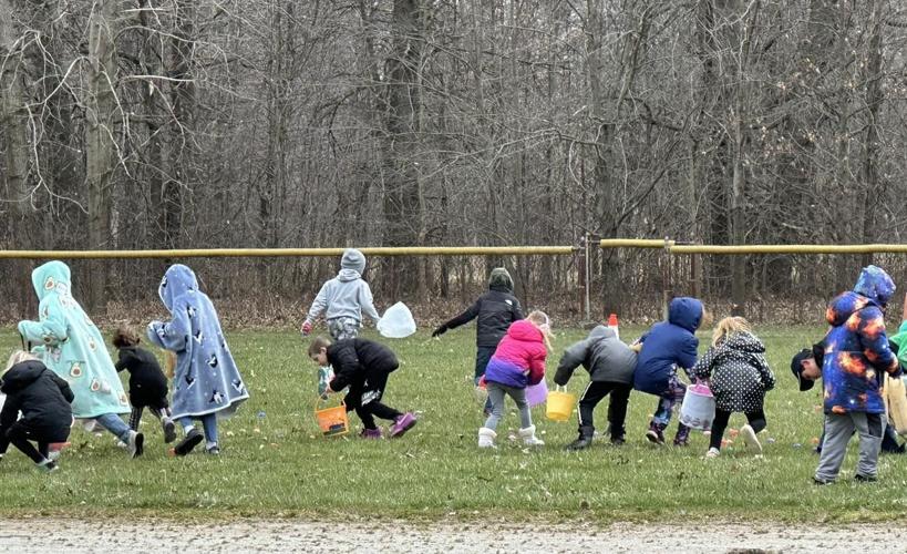 Chesterton fire hosts first-ever Easter egg hunt