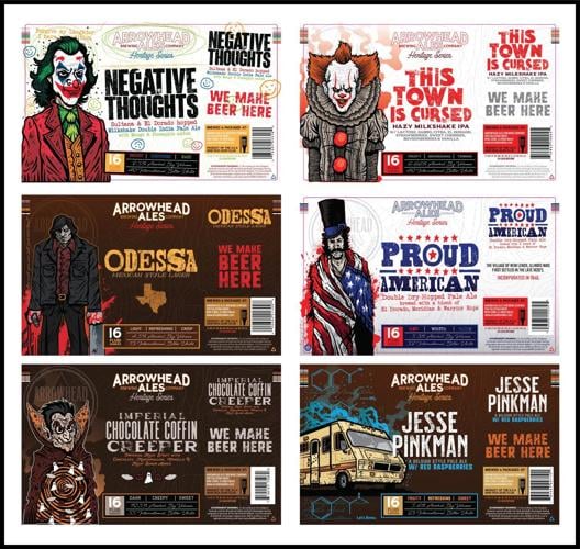 Arrowhead Ales Brewing honored for Best Can Design