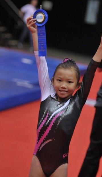 Our Kids: Miah Bruns, 9, is bouncing her way to the top