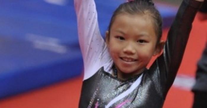 Our Kids: Miah Bruns, 9, is bouncing her way to the top