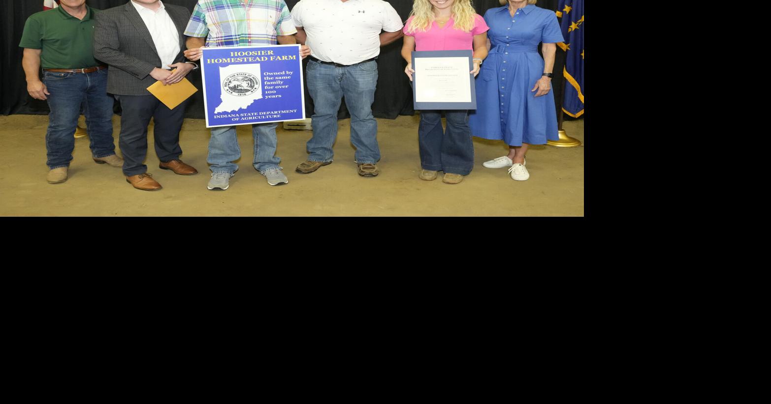 103 historic farm families presented Hoosier Homestead