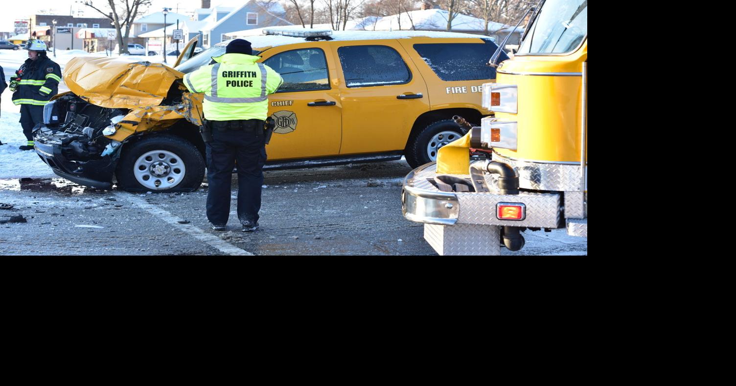 UPDATE: Griffith fire chief's SUV involved in school bus crash