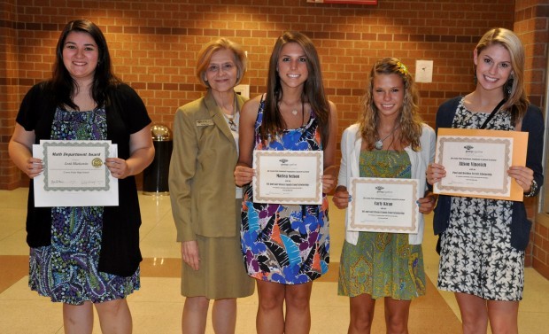 Top students earn scholarships