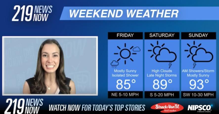 219 News Now: Check out the weekend forecast with Zoe Mintz 7/12/2024
