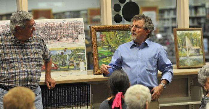 Lowell Public Library dedicates mural dubbed 'a feast for the imagination'