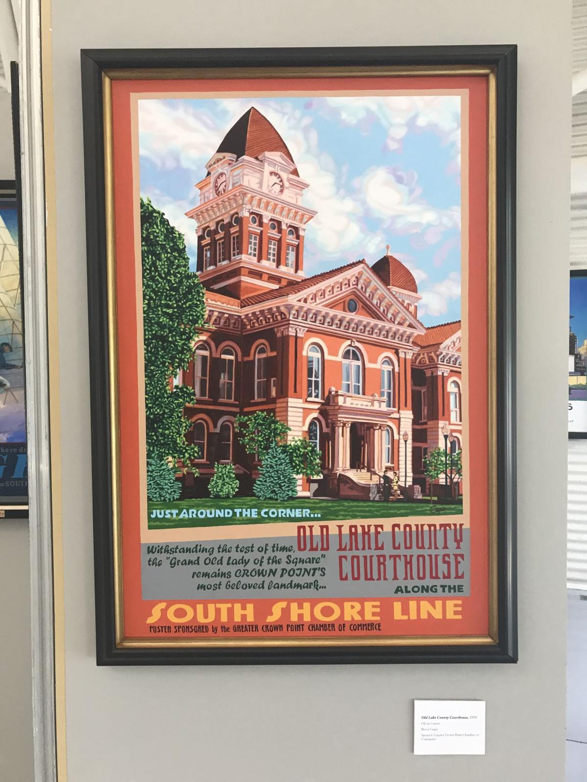 Gallery: South Shore Line Posters at the Indiana Welcome Center