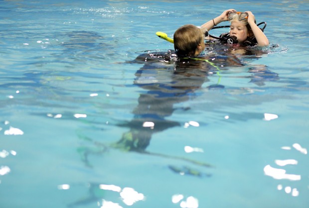 Underwater Space Camp simulates astronaut training