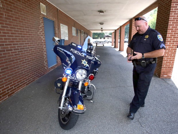 Portage police add motorcycle unit to department