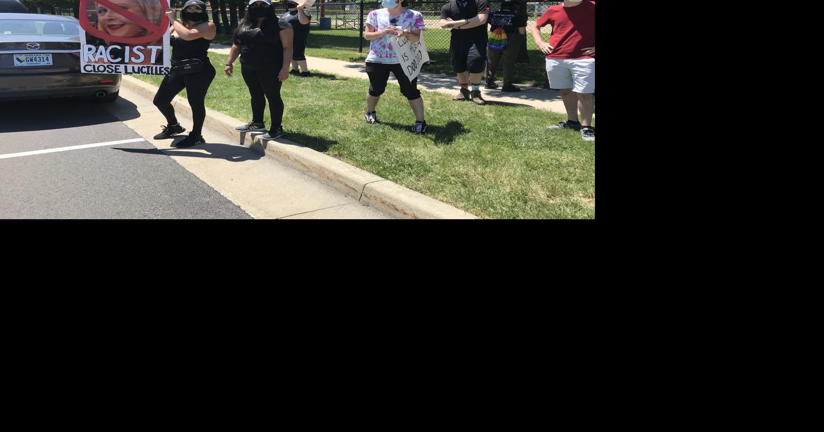 Protesters condemn Griffith bar known for provocative comments