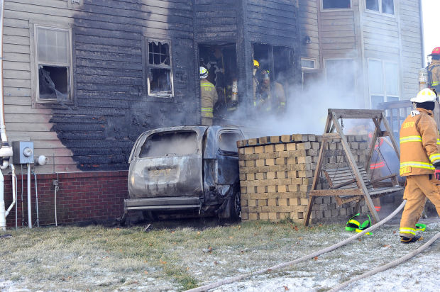 Cops: Firefighter drives van into home, sparks blaze