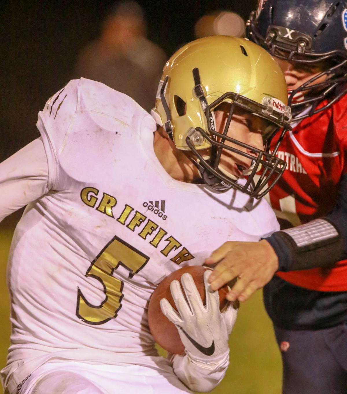 PREP FOOTBALL: Griffith rolls past South Central for GSSC win | NWI ...