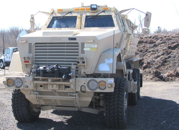 Michigan City police land 'indestructable' military vehicle