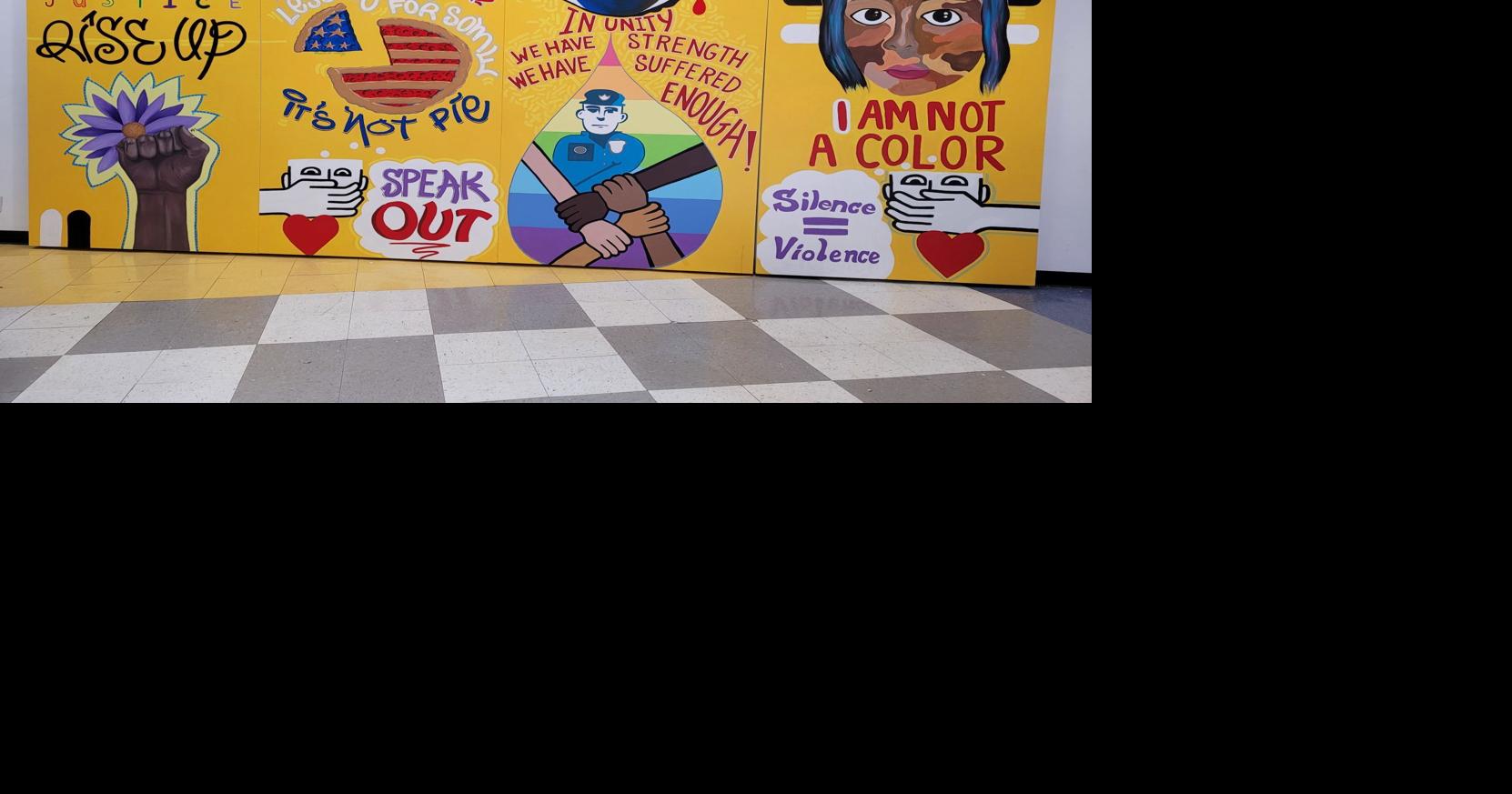 South Shore Arts Teen Arts Board commissions anti-racism mural to be ...