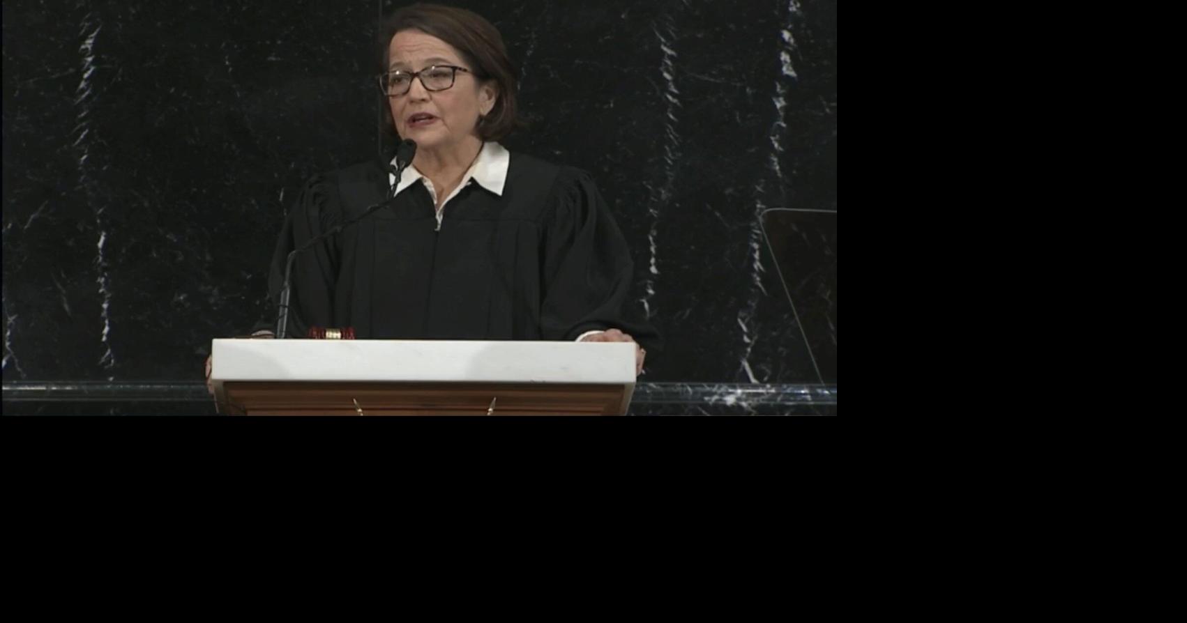Chief judge addresses lawmakers in State of the Judiciary