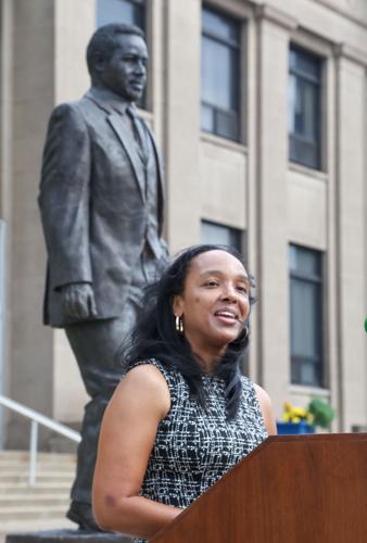 Hatcher hailed as civil rights trailblazer