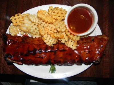 DISHES OF THE SOUTH SHORE: Wagner's: Baby Back Ribs