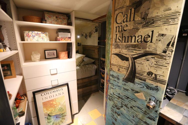 Two artists create one-of-a-kind artwork in Munster house