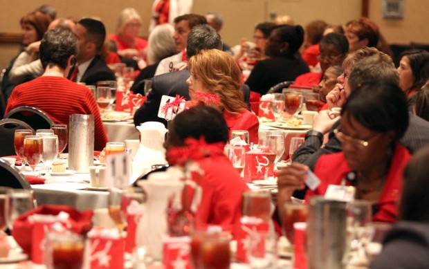Women share heart health stories at Go Red event